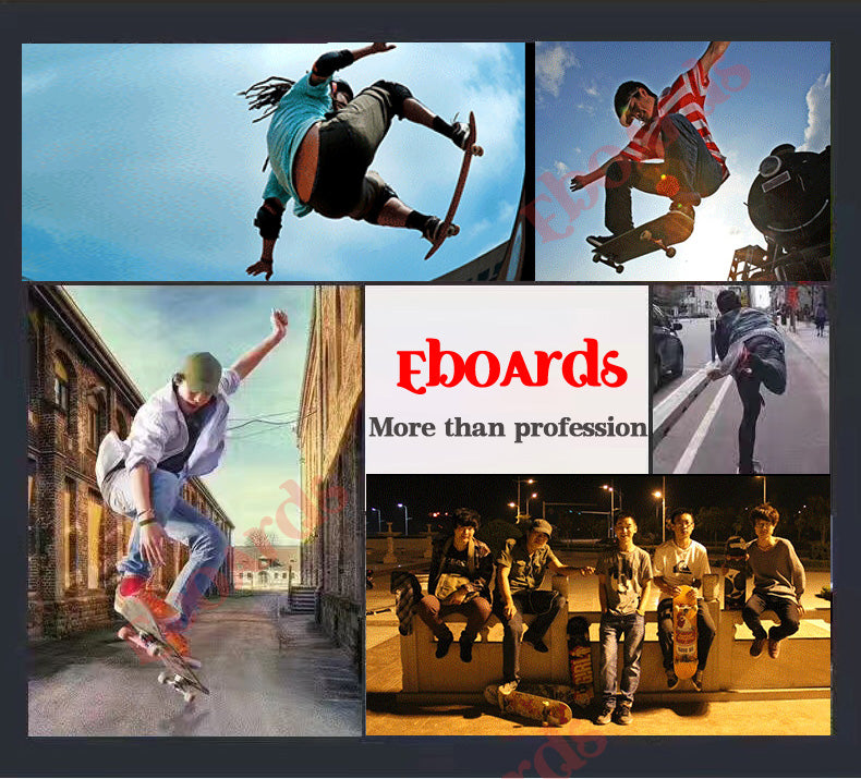 Eboards Fish Plate Electric Skateboard with Handle and Remote Control ...